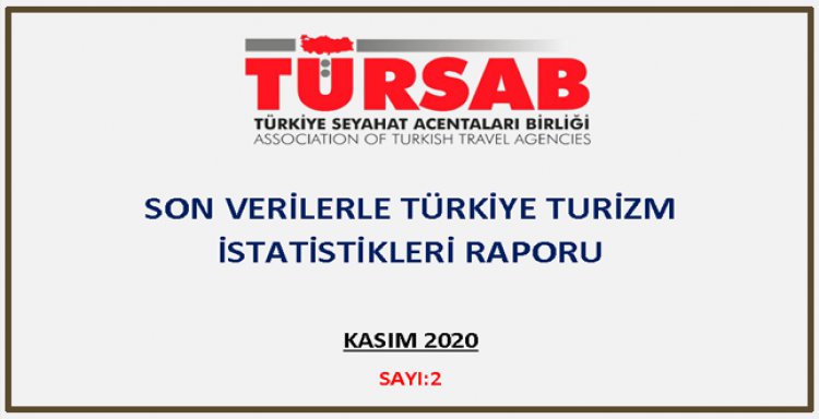 TÜRSAB'DAN'TÜRKİYE TURİZM İSTATİSTİKLERİ' RAPORU - Turizm Dosyası
