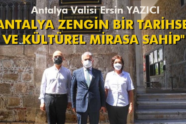 'ANTALYA ZENGİN BİR TARİHSEL VE KÜLTÜREL MİRASA SAHİP' - Turizm Dosyası